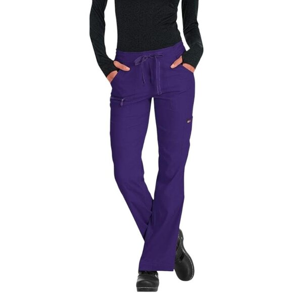 koi | Pants & Jumpsuits | Koi 72 Womens Peace 6pocket Scrub Pant Grape ...